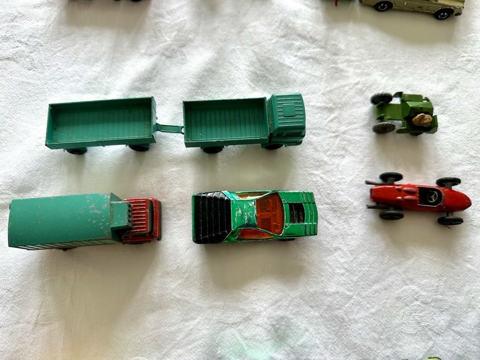 A Selection Of Unboxed/Used Toy Cars & Trucks, Mostly Corgi. 1970 | eBay UK
