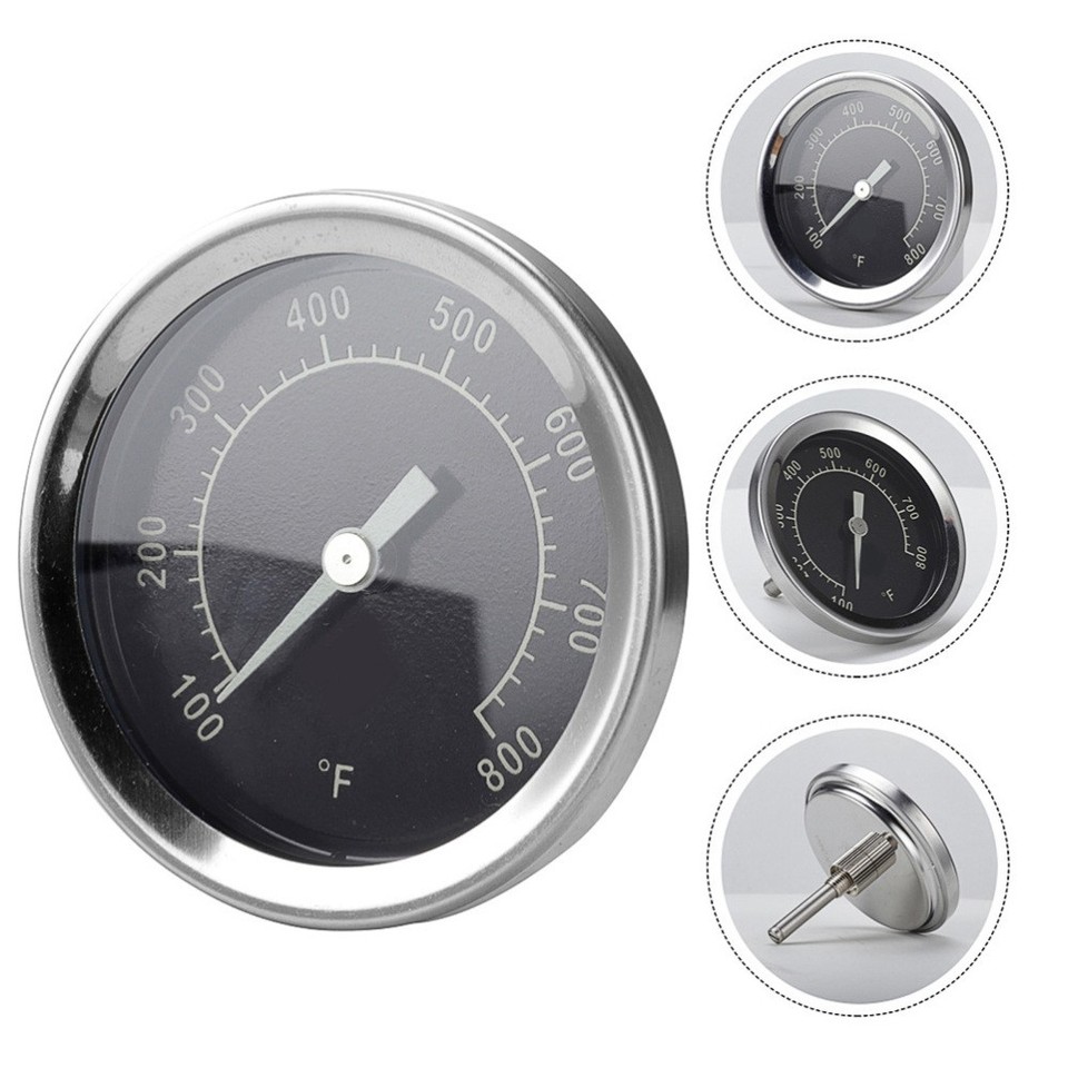 Bimetal Thermometer Stainless Steel Oven Cooking Dial Thermometer | eBay UK
