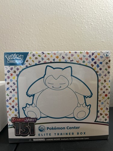Pokemon TCG Pokemon 151 Pokemon Center Exclusive Elite Trainer Box ETB ...