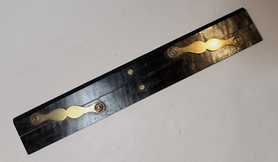 Parallel Rules - Wood Brass