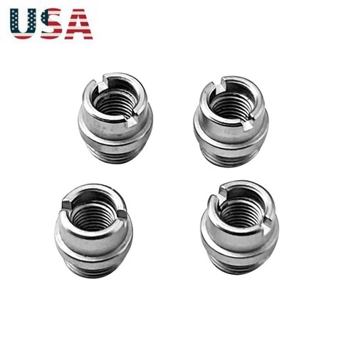 4Pcs Durable Stainless Steel Bushings Replacement Part For 1911 Grips ...