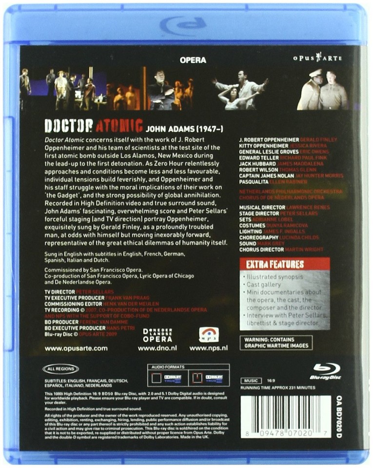 John Adams: Doctor Atomic | eBay