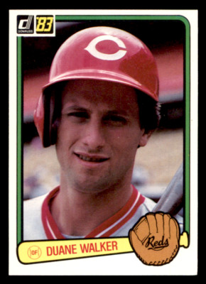 1983 Donruss Duane Walker RC #624 Cincinnati Reds | eBay