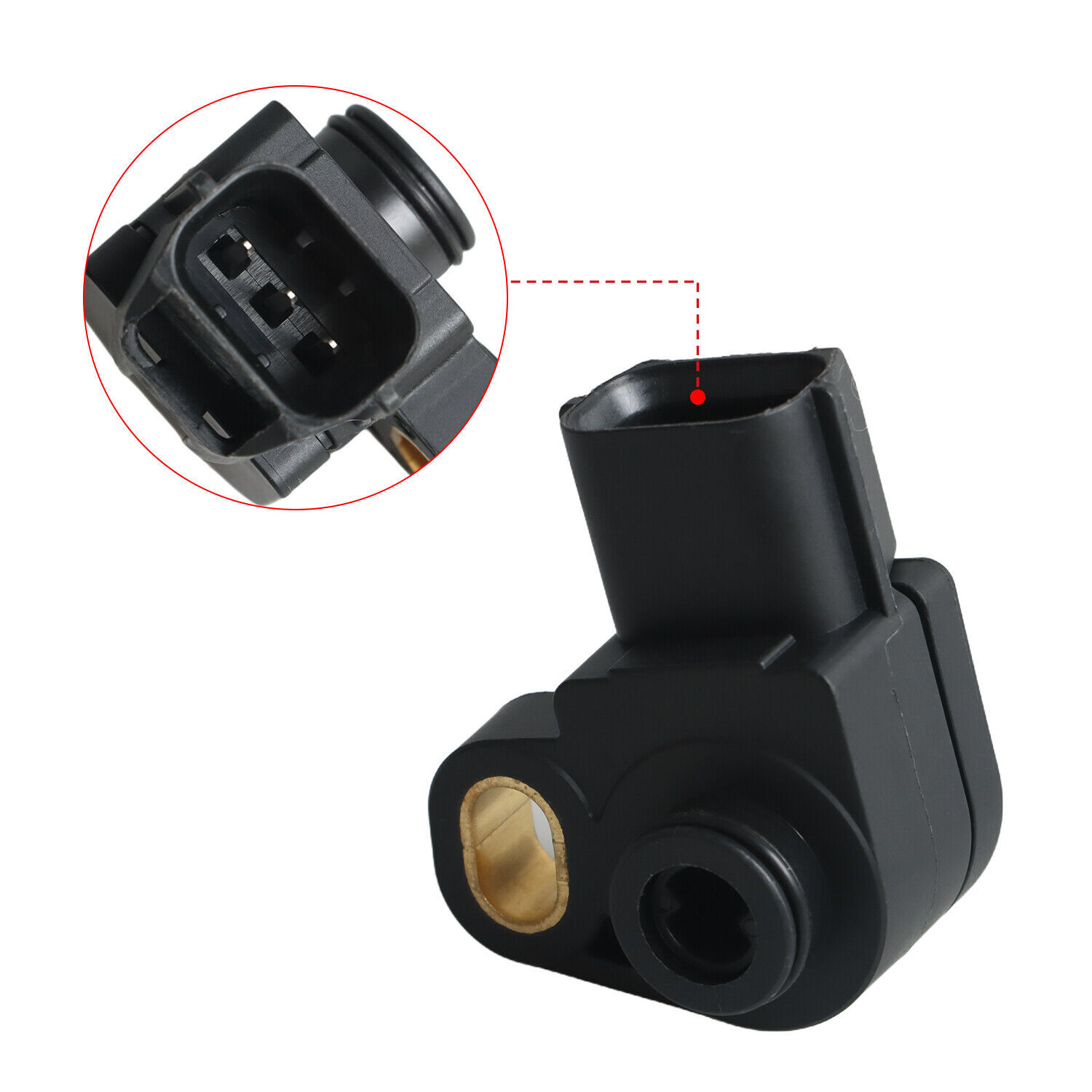 New Throttle Position Sensor TPS Fits for 11-12 Kawasaki KX250F KFX450R ...
