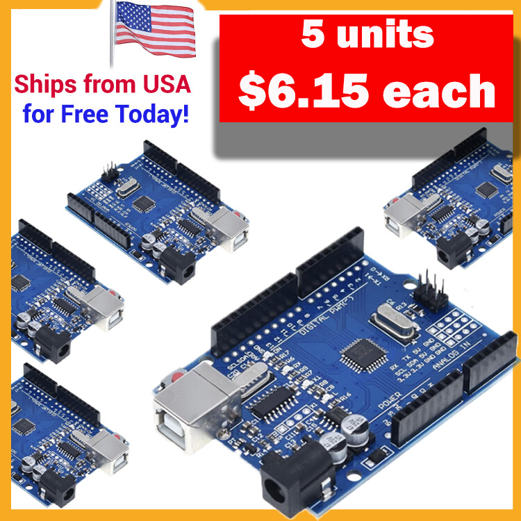 **NEW** ATMEGA328P CH340 Board Compatible with Arduino UNO IDE - Select ...