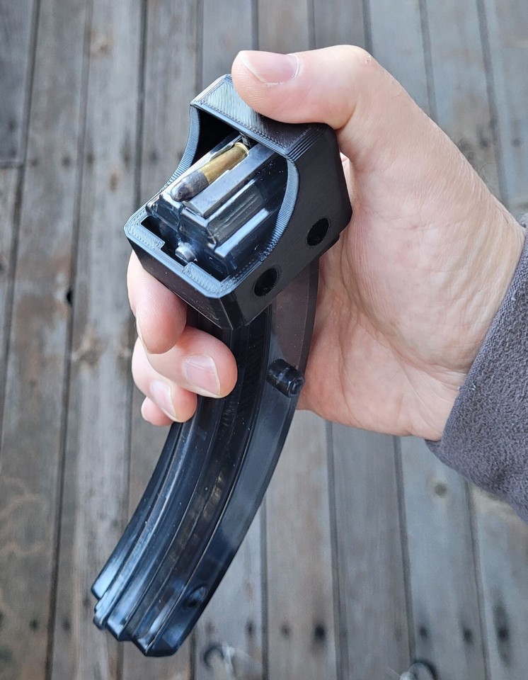 Thumb Saver magazine Loader for ProMag 10/22 .22 LR and Archangel 9-22 ...