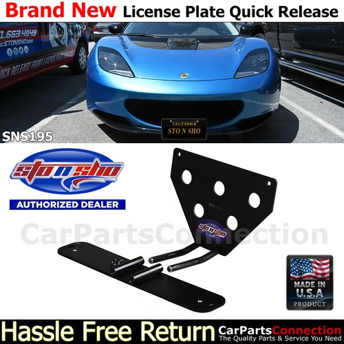 Sto N Sho Quick-Release Front License Plate Mount Bracket For 10-14 ...