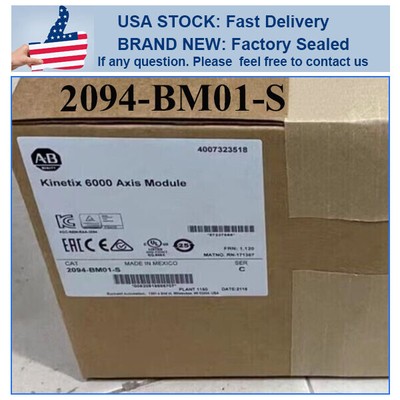 2094-BM01-S Allen-Bradley 2094 BM01 S Series C Axis Module AB 2094BM01S ...