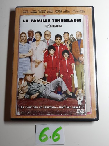 DVD "La Famille Tenenbaum" de Wes Anderson avec Danny Glover, Ben ...