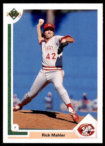 1991 Upper Deck Rick Mahler Baseball Cards #613 | eBay
