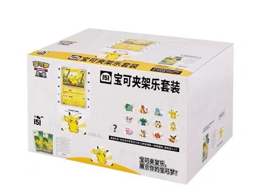 Poké Clip Fun Display Set Sealed Case Pokemon S-Chinese Collect 151 ...