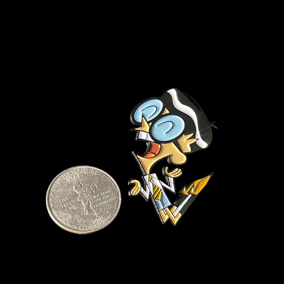 Headgear Classics Cartoon Network Dexter's Laboratory Mandark Enamel ...