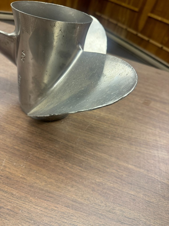 MERCURY MARINE MIRAGE PLUS 3 BLADE STAINLESS PROPELLER 48-13704 23P | eBay
