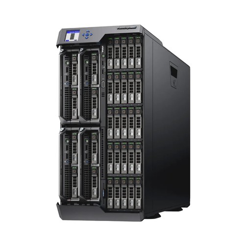 Dell PowerEdge VRTX 25SFF Tower, 4x M640: 14-Core Xeon Scalable, 512GB ...