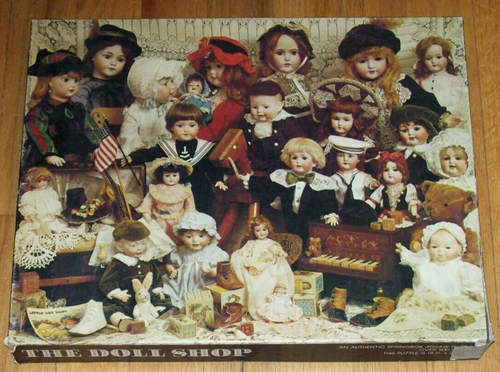 Vintage Springbok Jigsaw Puzzle ~ "The Doll Shop" ~ 500 Piece ...