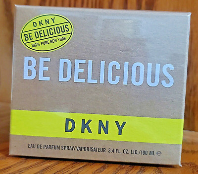DKNY 3.4oz EDP Be Delicious by Donna Karan Perfume for Women Unopened ...