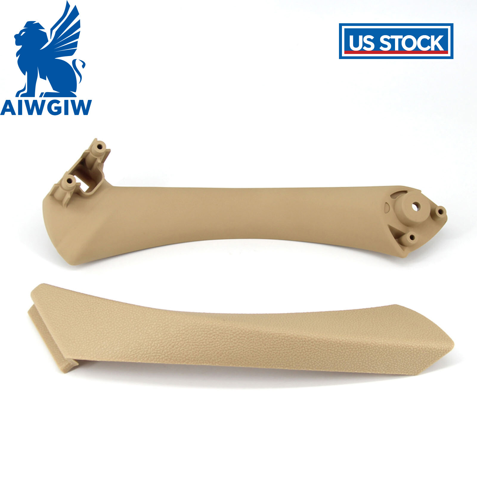 Beige Inner Door Panel Handle Pull Trim Cover For BMW 323i 325i 328i ...