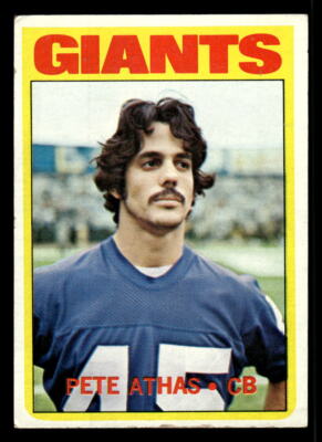 1972 Topps - Pete Athas - Rookie RC #48 GD/GD+ | eBay