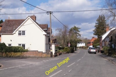 Photo 6x4 Longstock Road Goodworth Clatford Centre of Goodworth ...