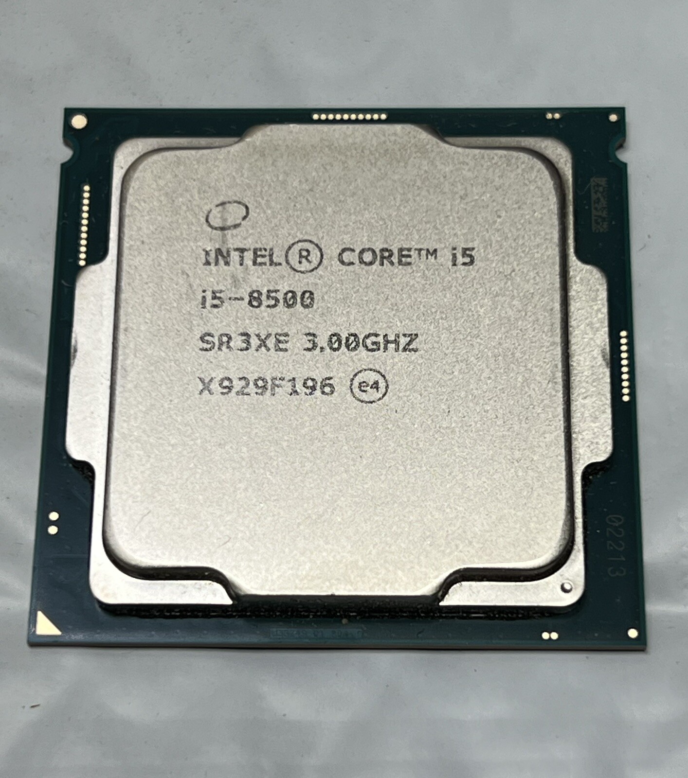 (SR3XE) Intel Core i5-8500 Six Core Desktop CPU Processor 3.0GHz Socket ...