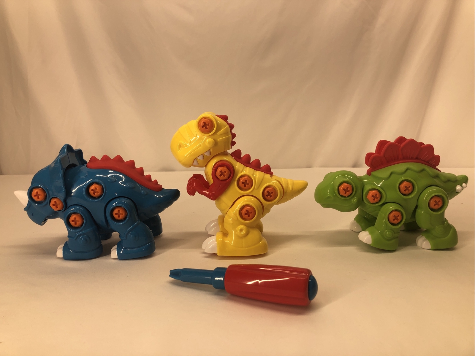 KidSource Build a Dino Dinosaur Construction Sets Screwdriver STEM Ages ...