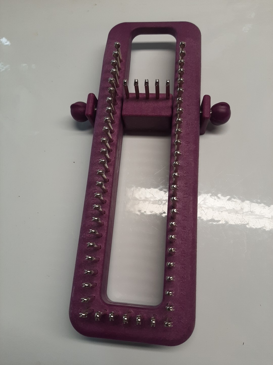 Plastic Sturdy Knitting Loom Tool Hand Craft Weaving For Scarfs, Socks ...