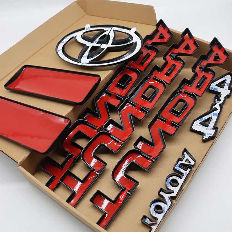 For 2007-2013 Tundra Limited Matte Blackout Emblem Anti-Scratch Overlay ...