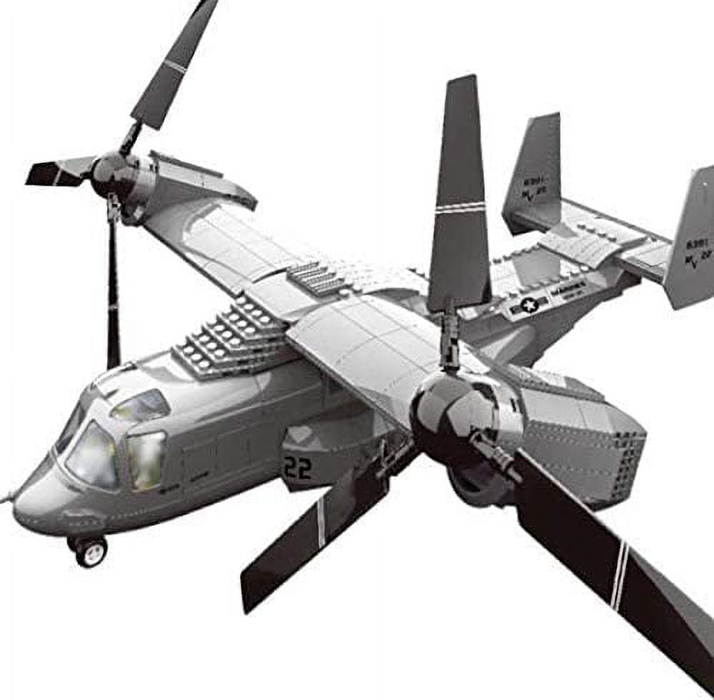 Plane Building Blocks for Marines Osprey V-22 Bell Boeing Helicopter ...