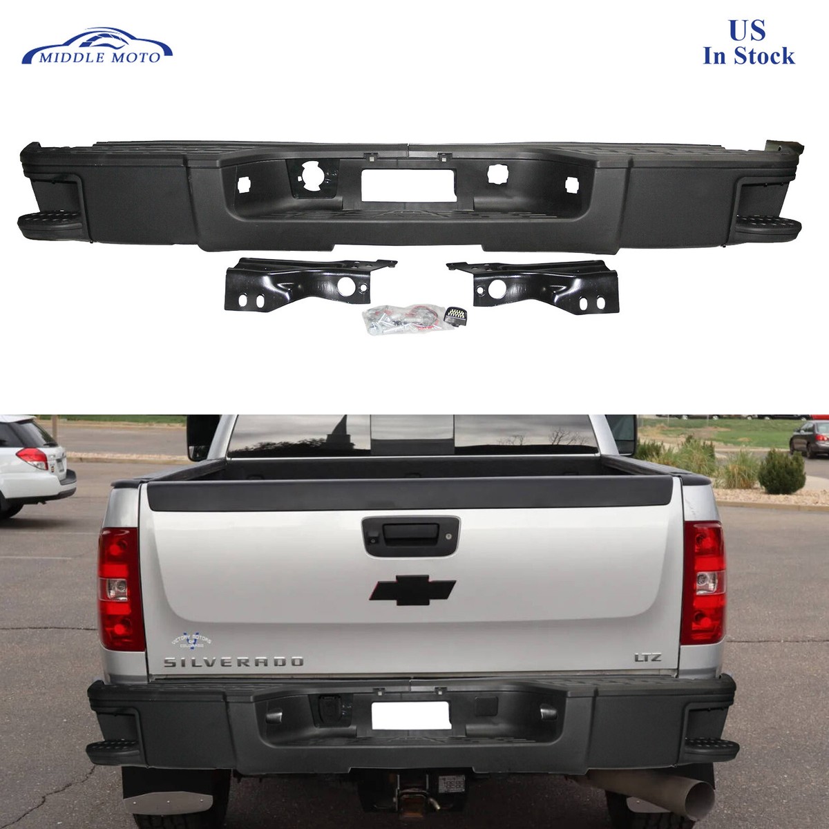 2009 Chevy Silverado Rear Bumper 2009 Chevy Silverado 3500 Off Road