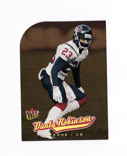2005 Ultra Gold Medallion #172 Dunta Robinson Houston Texans South ...