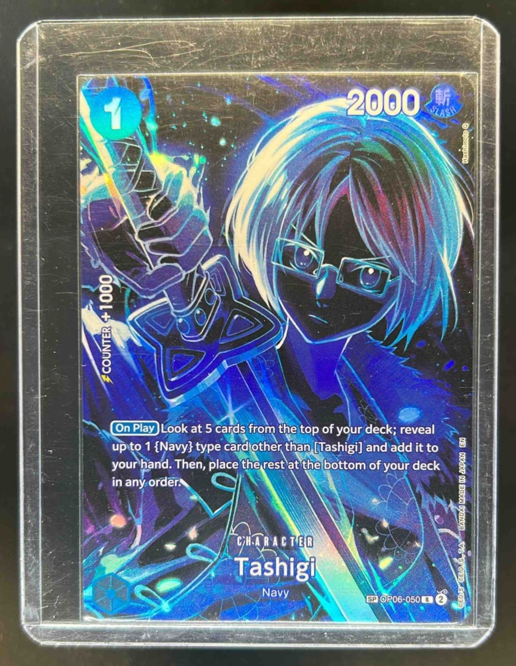 2025 One Piece Legacy of the Master Tashigi Special Alternate Art #OP06 ...