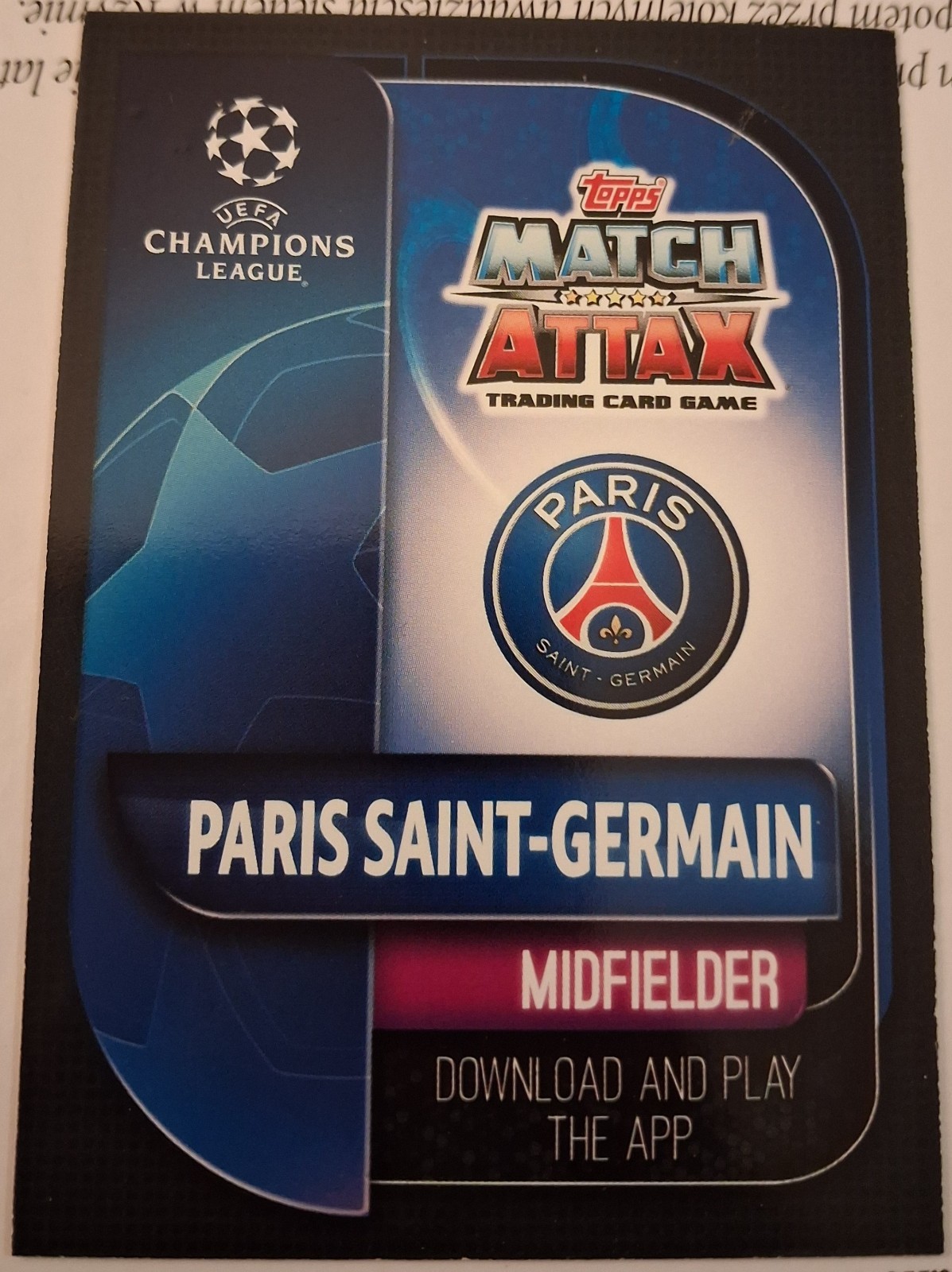 2019-20 Topps Ucl Match Attax UK Edition - Angel Di Maria #205 for sale ...