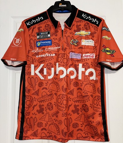 2024 Trackhouse Racing Nascar Pit Crew Shirt Chevy Daniel Suarez KUBOTA ...