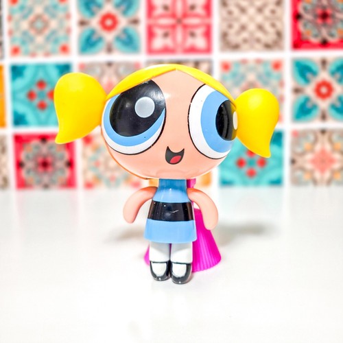 VTG 2001 The PowerPuff Girls 5 Talking Bubbles Action Figure *Working ...