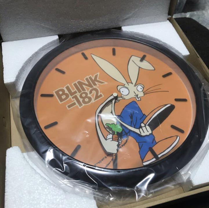 Super Rare Only 150 pieces in the world Blink-182 Wall Clock | eBay