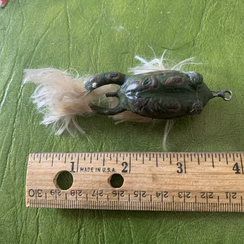 VINTAGE OLD COOL RIPPLE FROG FISHING LURE Chicago Illinois Rare ...