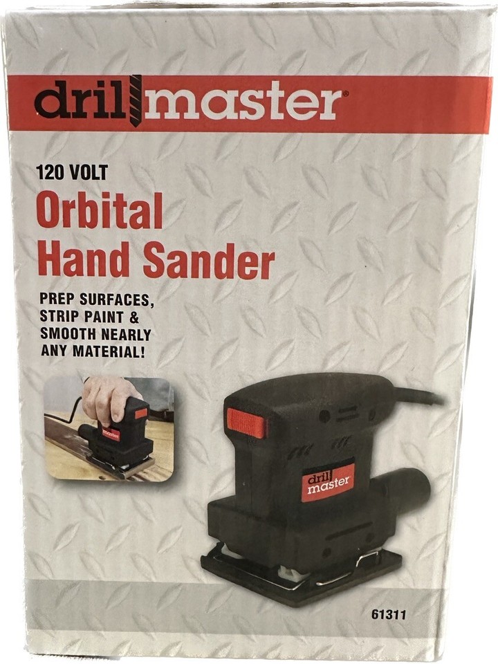 Orbital Hand Sander by Drill Master | eBay