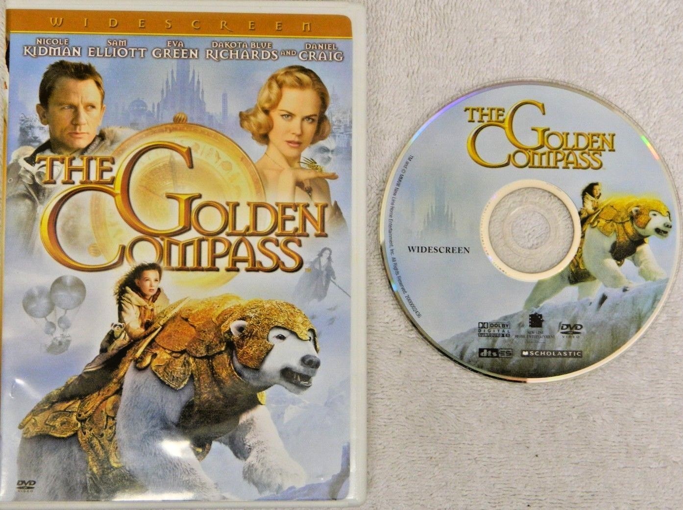 The Golden Compass (DVD, 2008, Widescreen) Free Shipping - Used ...