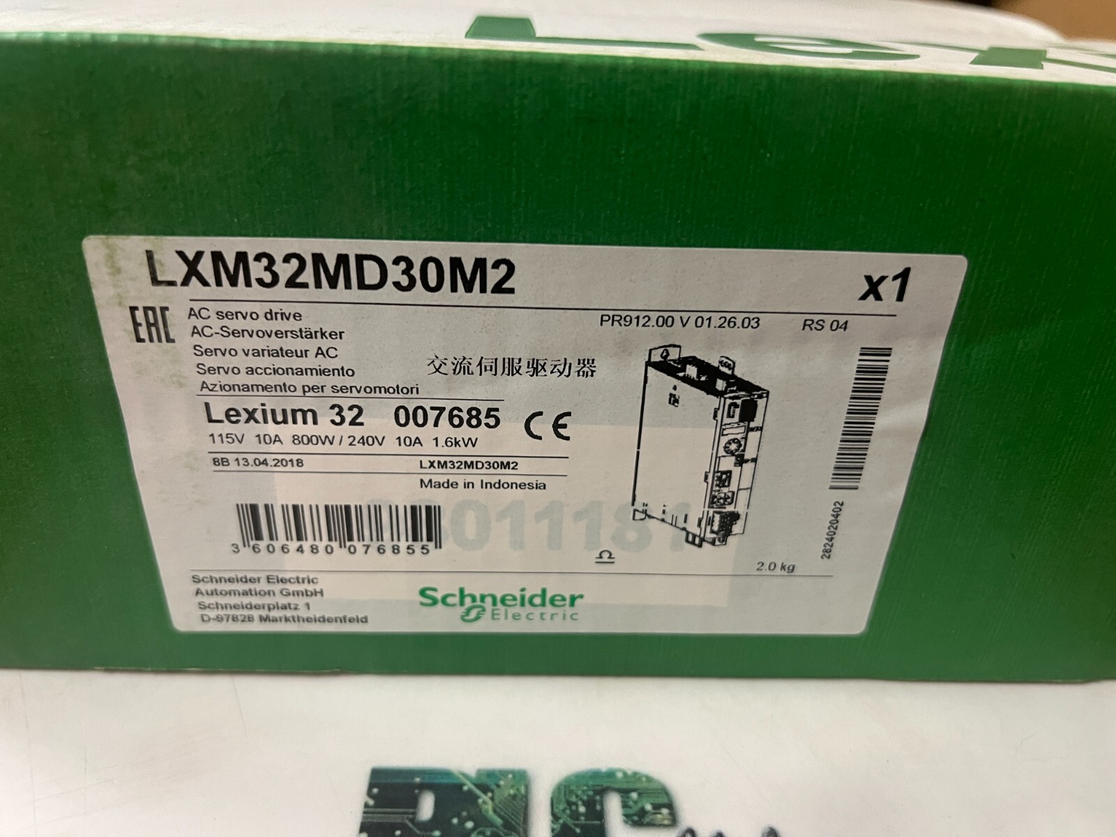 Schneider Electric LXM32MD30M2 Servo Drive for sale online | eBay