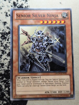 Yugioh! Senior Silver Ninja - PHSW-EN031 - Common - Unlimited Edition ...
