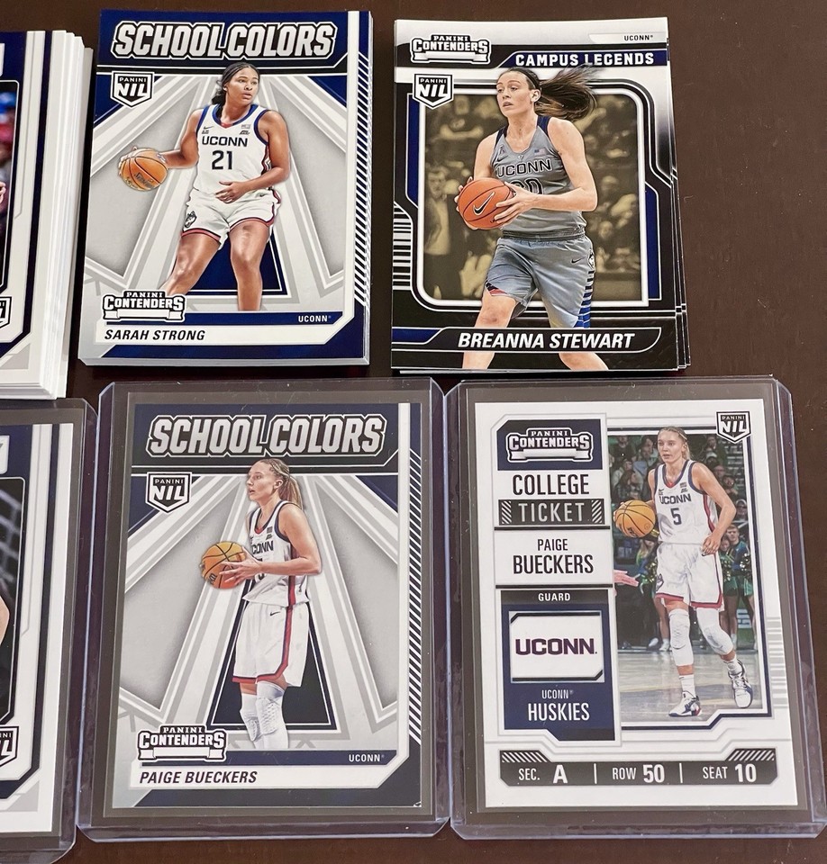 2024-25 Panini UConn NIL Basketball Paper Base Master Set (65 Cards) | eBay