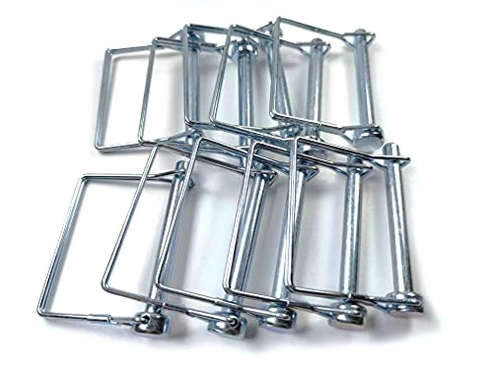 10 Pieces Wire Lock Pin, 3/8 Inch (9.21MM) Heavy Duty Safety Coupler ...