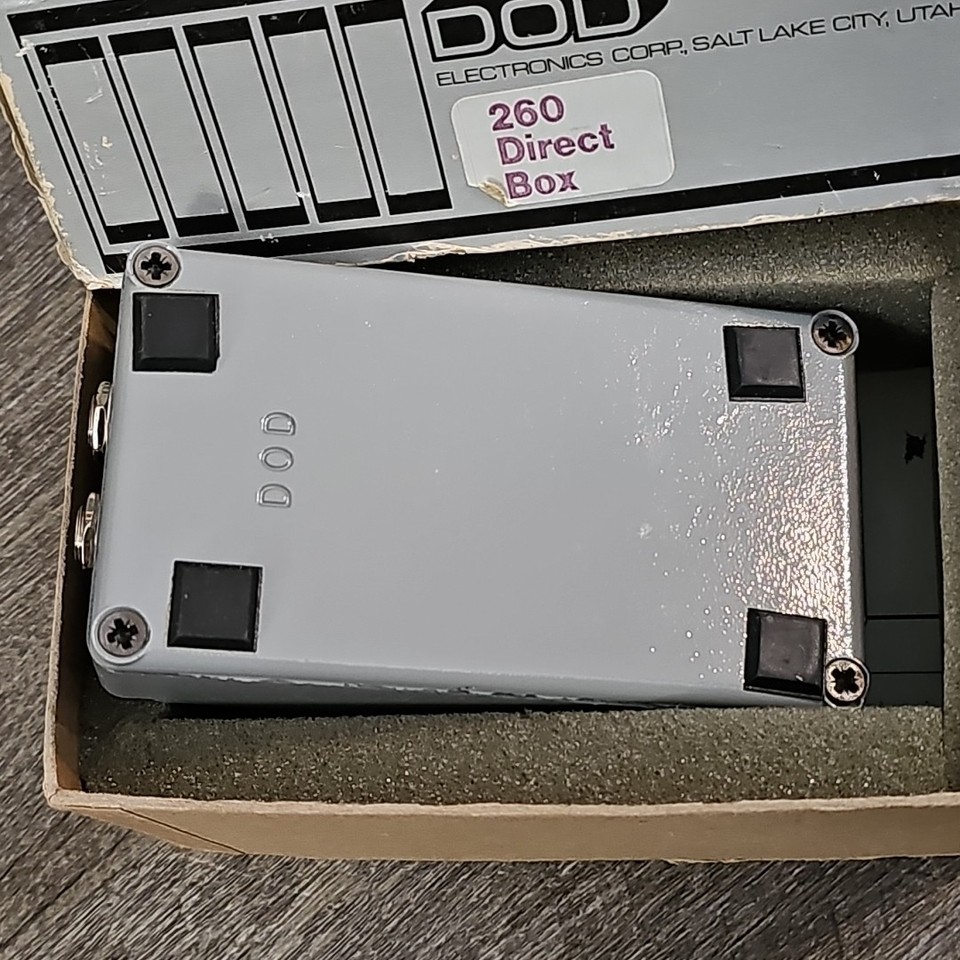 Vintage DOD 260 Direct Box Guitar Effect Pedal Unit USA | eBay