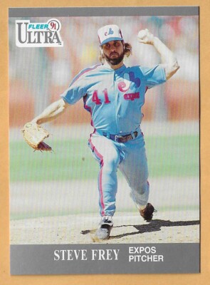 STEVE FREY MONTREAL EXPOS #202 - FLEER ULTRA 1991 | eBay