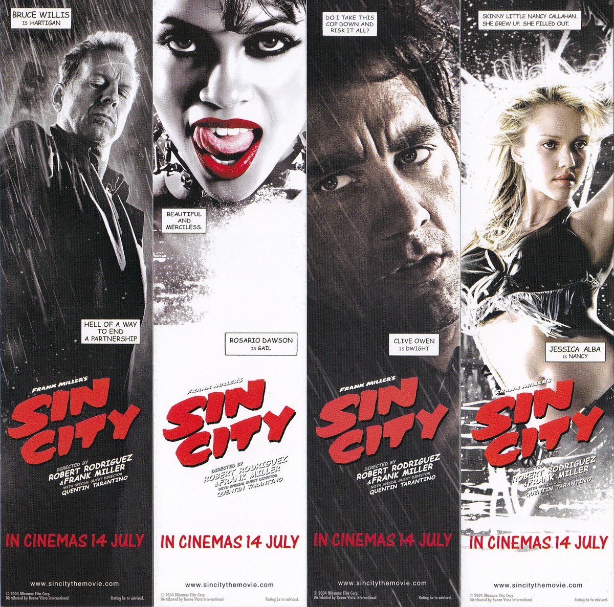 Clive Owen Sin City Sin City | 2005 | Park Circus Release | UK Quad
