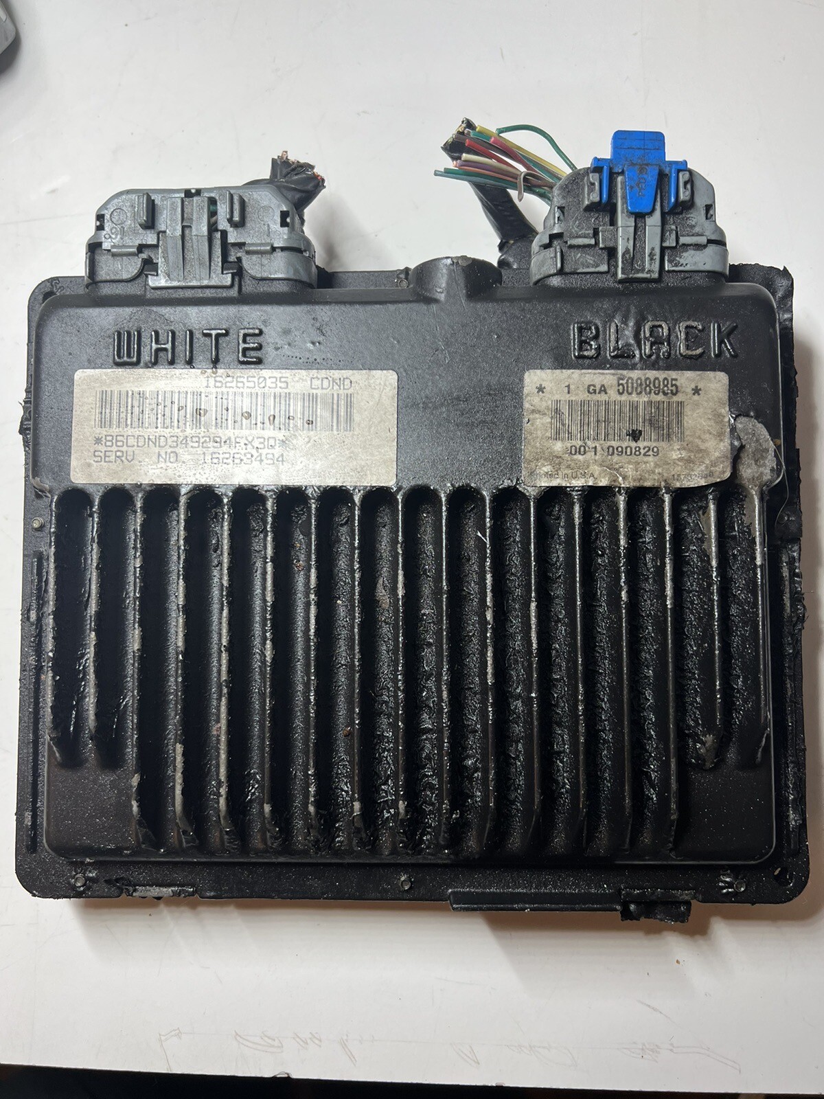 2001 SILVERADO 1500 V6 Engine Computer Ecu Pcm Ecm 16265035 CDND | eBay