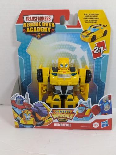 Hasbro Yellow Transformers Rescue Bots BUMBLEBEE Classic Heroes Team ...