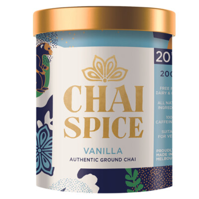 Chai Spice Chai Vanilla Spiced Smooth Pure Tea Hot Drink Blend Ground ...