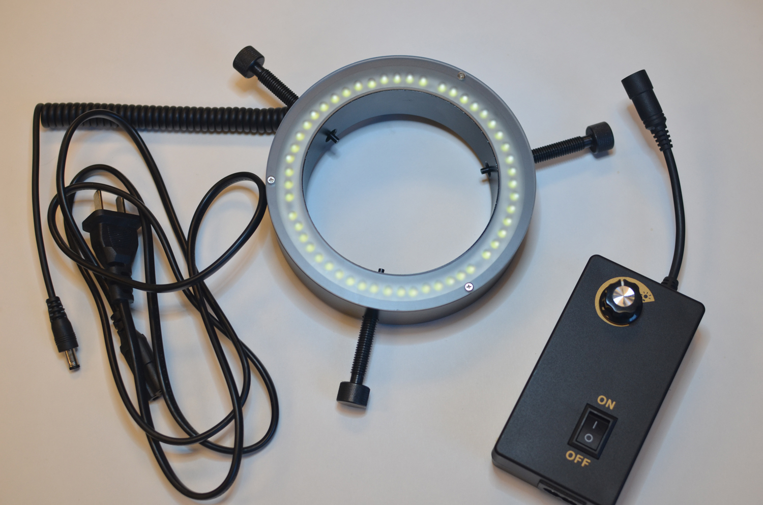 Bridgeport Mazak Jet Knee Mill SPINDLE QUILL MOUNTED Lamp LED Ring ...