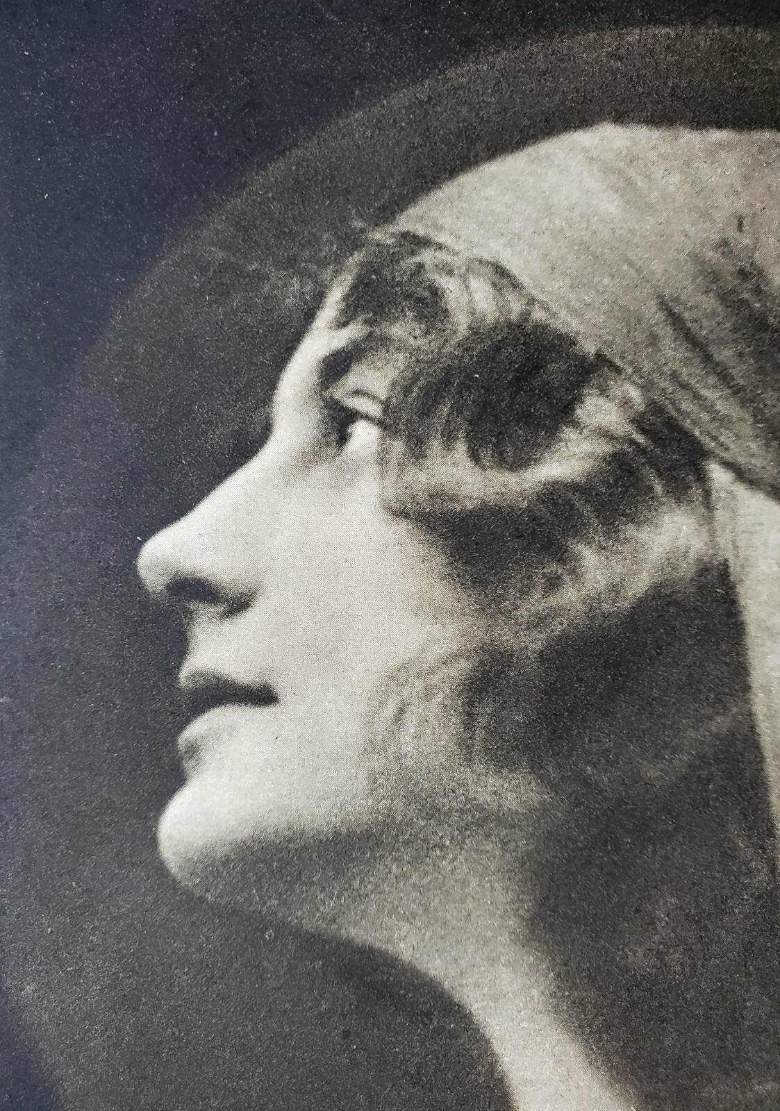 Vintage Fotografie Emil Otto Hoppe Portrait Malvina Longfellow Mezzotinto 1925 | eBay